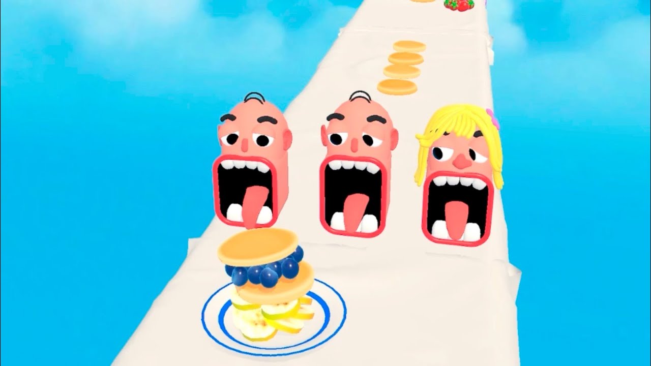 Pancake Run Gameplay Level 21-25 (Android, iOS) - YouTube