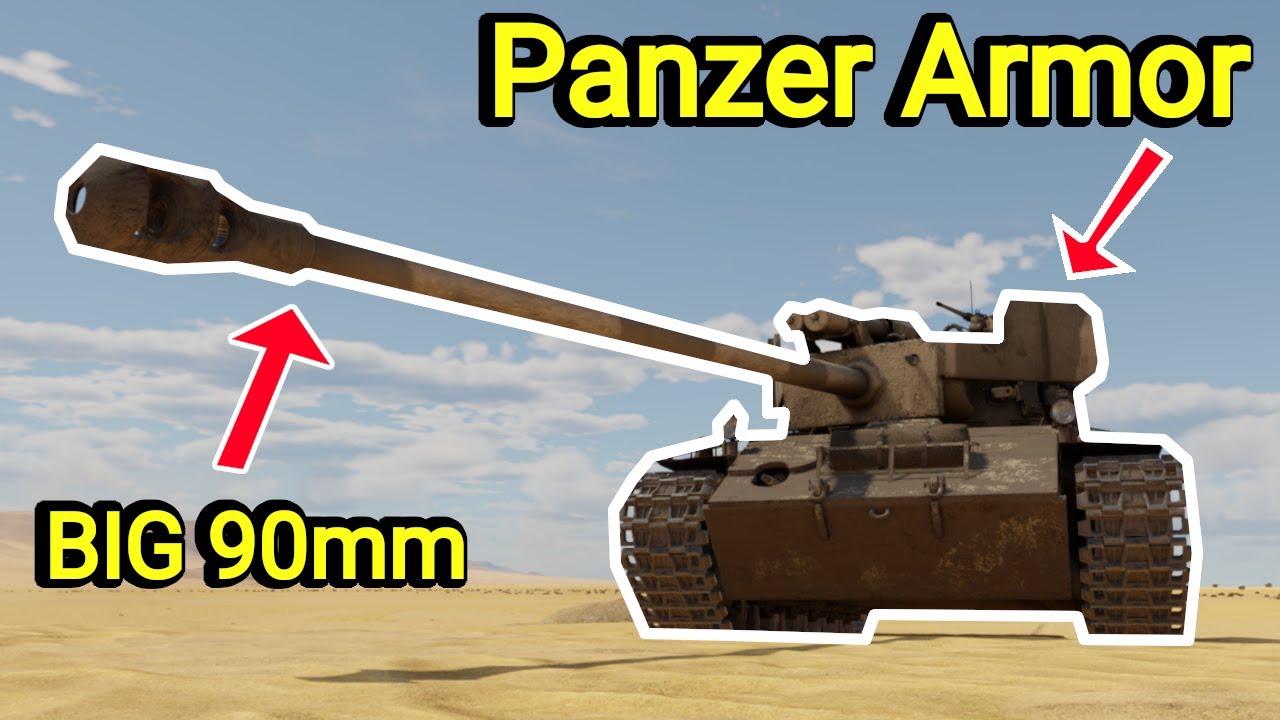 This Tank Wears Its Enemies Skin as Armor - T26E1-1 Super Pershing War ...