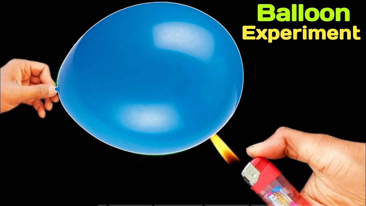Balloon Science Experiment || Magic Balloon Experiment - YouTube