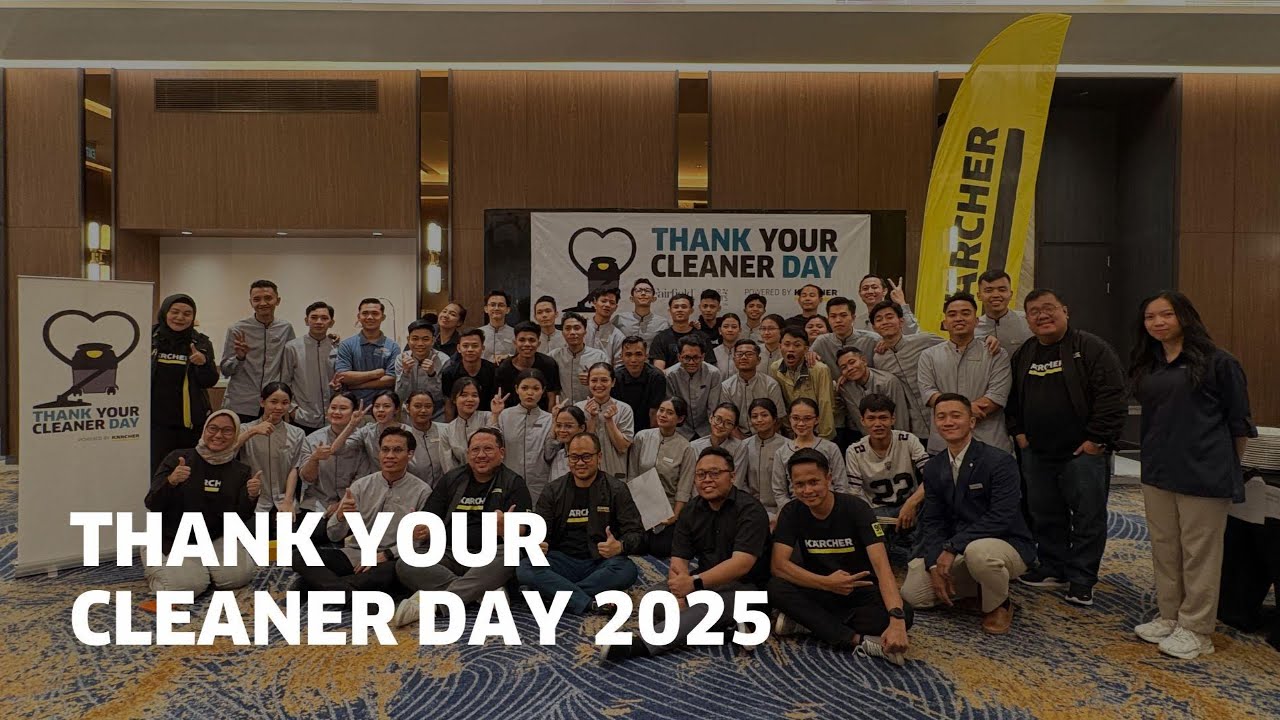 Thank Your Cleaner Day 2025 | Karcher Indonesia - YouTube