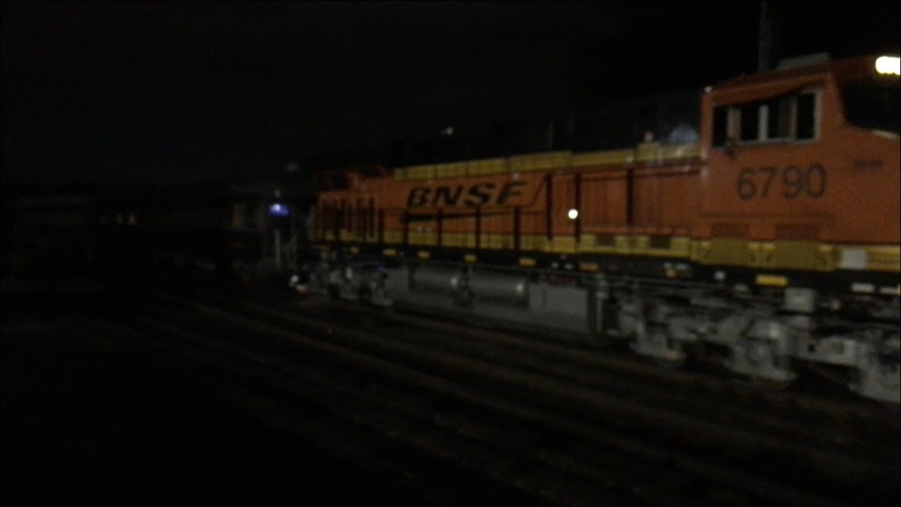 OCS 955 with BNSF 6790 leading at Howell Wye Atlanta, GA April 9, 2019 - YouTube