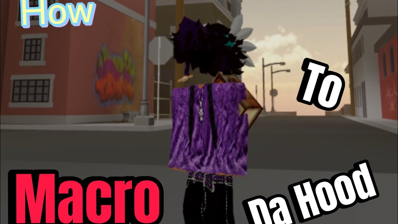How to macro on da hood xbox/mobile part2 - YouTube