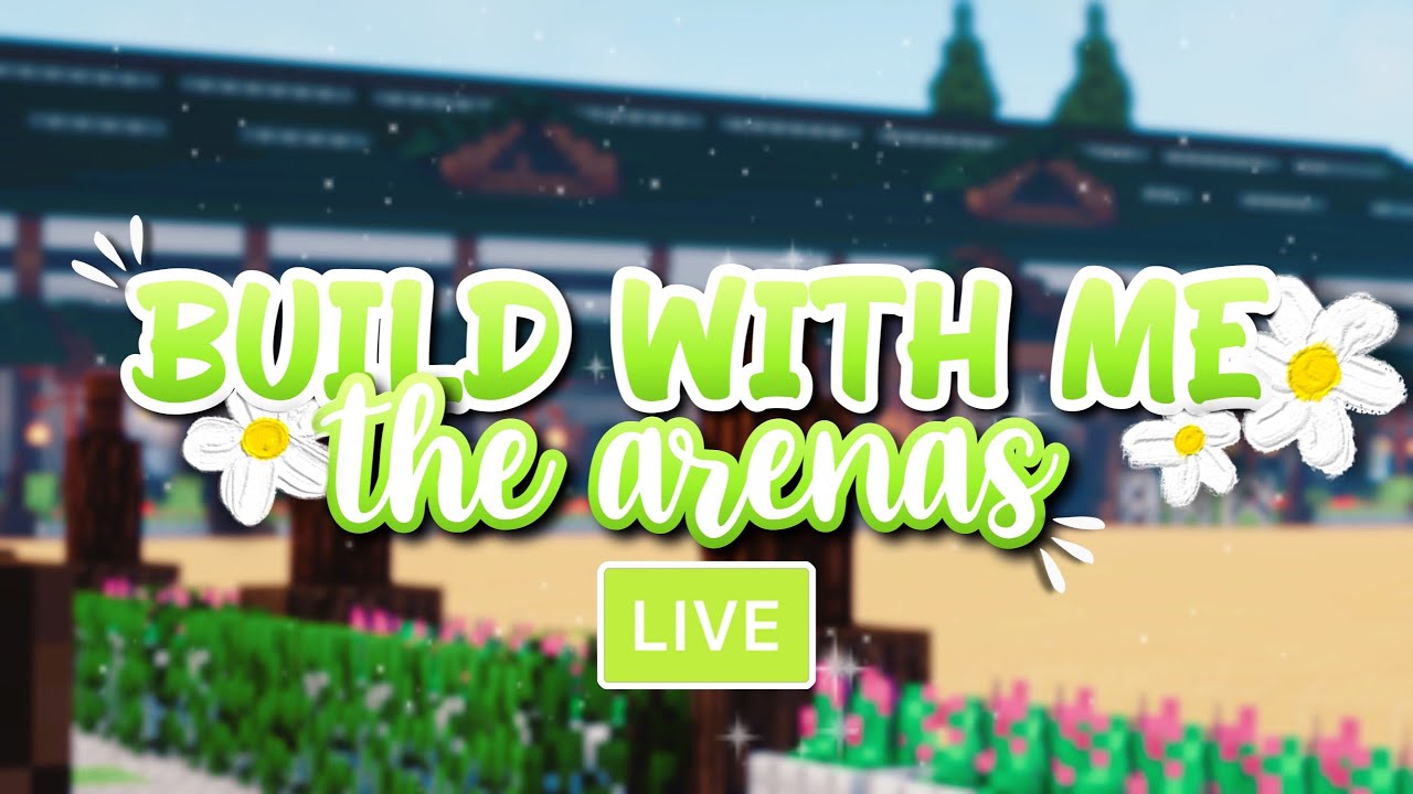 BUILD WITH ME: The Arenas || SWEM Chill Wednesday Stream (Minecraft ...