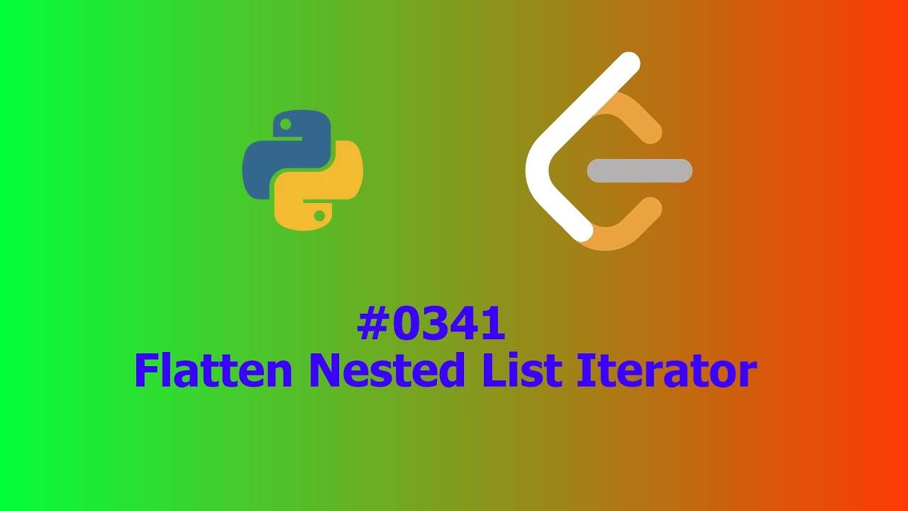 No Sound Leetcode 341: Flatten Nested List Iterator - YouTube