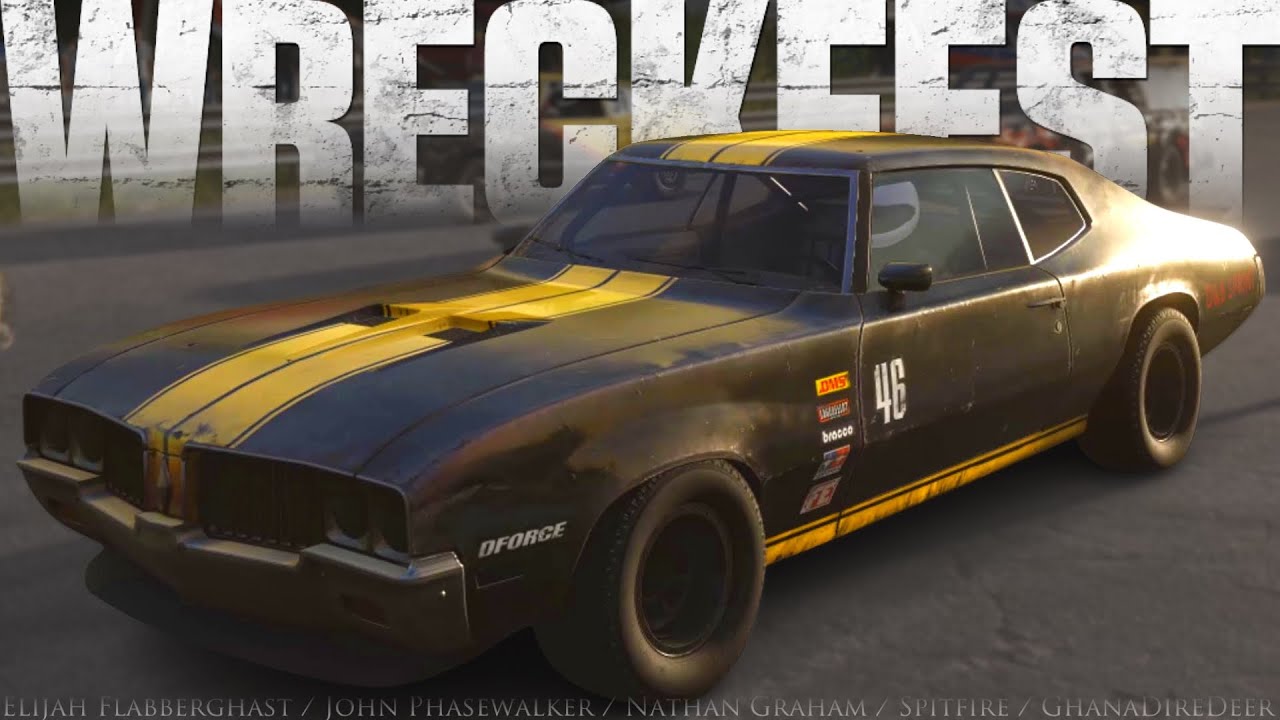 The Pinnacle of Muscle Cars - Wreckfest - YouTube