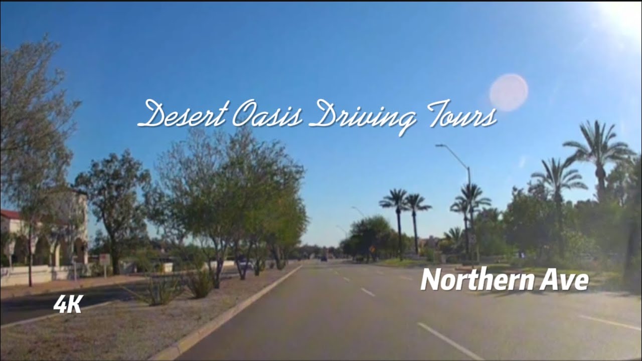 4K Roadscapes | Driving Tour | Phoenix | Northern Ave - YouTube