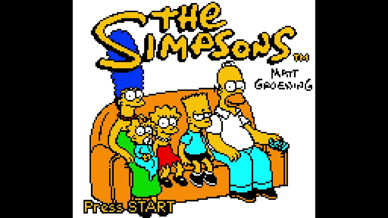 The Simpsons: Night Of The Living Tree House Of Horror. [GBC - THQ ...