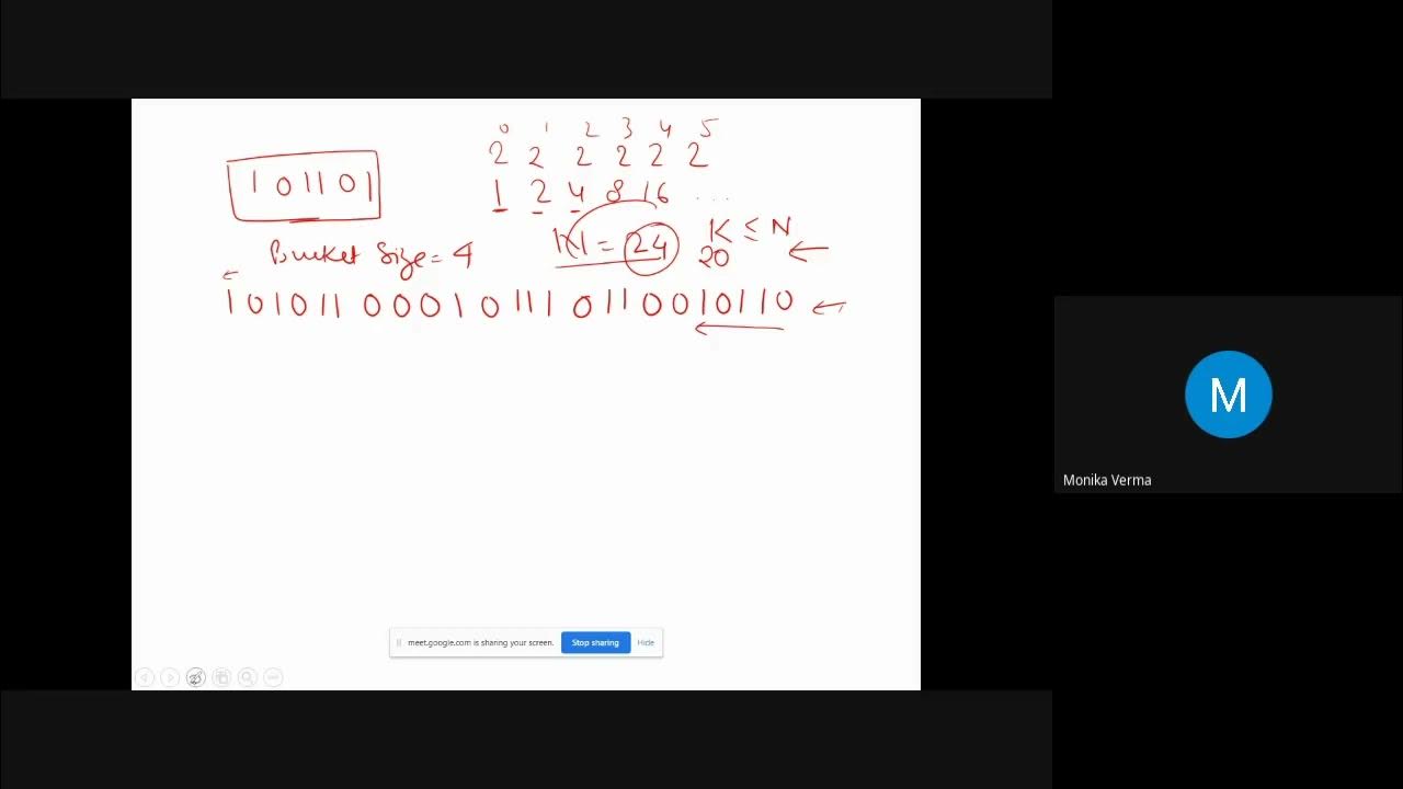7. Counting number of one's in Streams | DGIM Algorithm | mining streams - YouTube