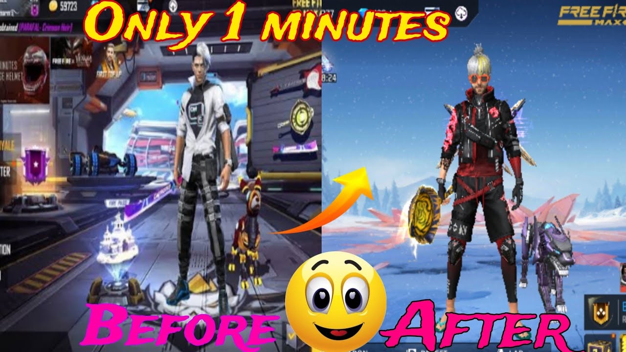 How to change background for free fire mix// How to change lobby ...