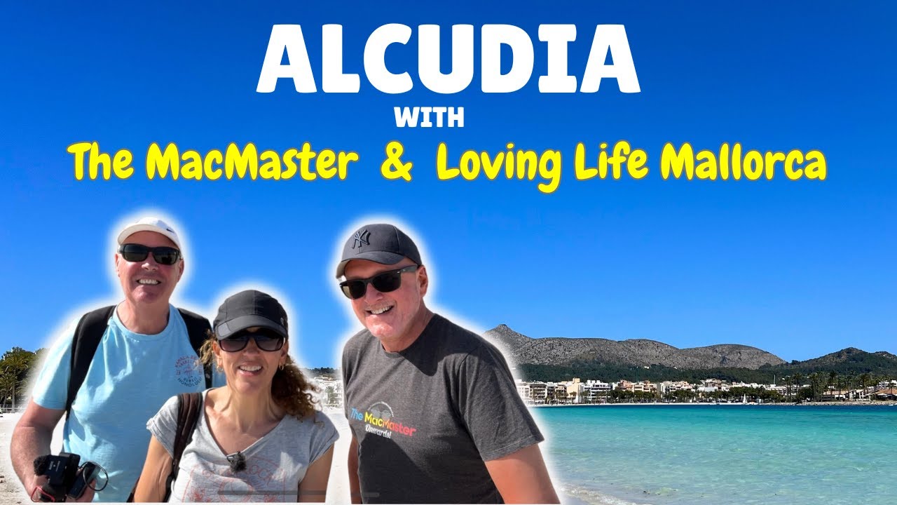 Probably the BEST BEACH in Mallorca | The MacMaster in Alcudia - YouTube