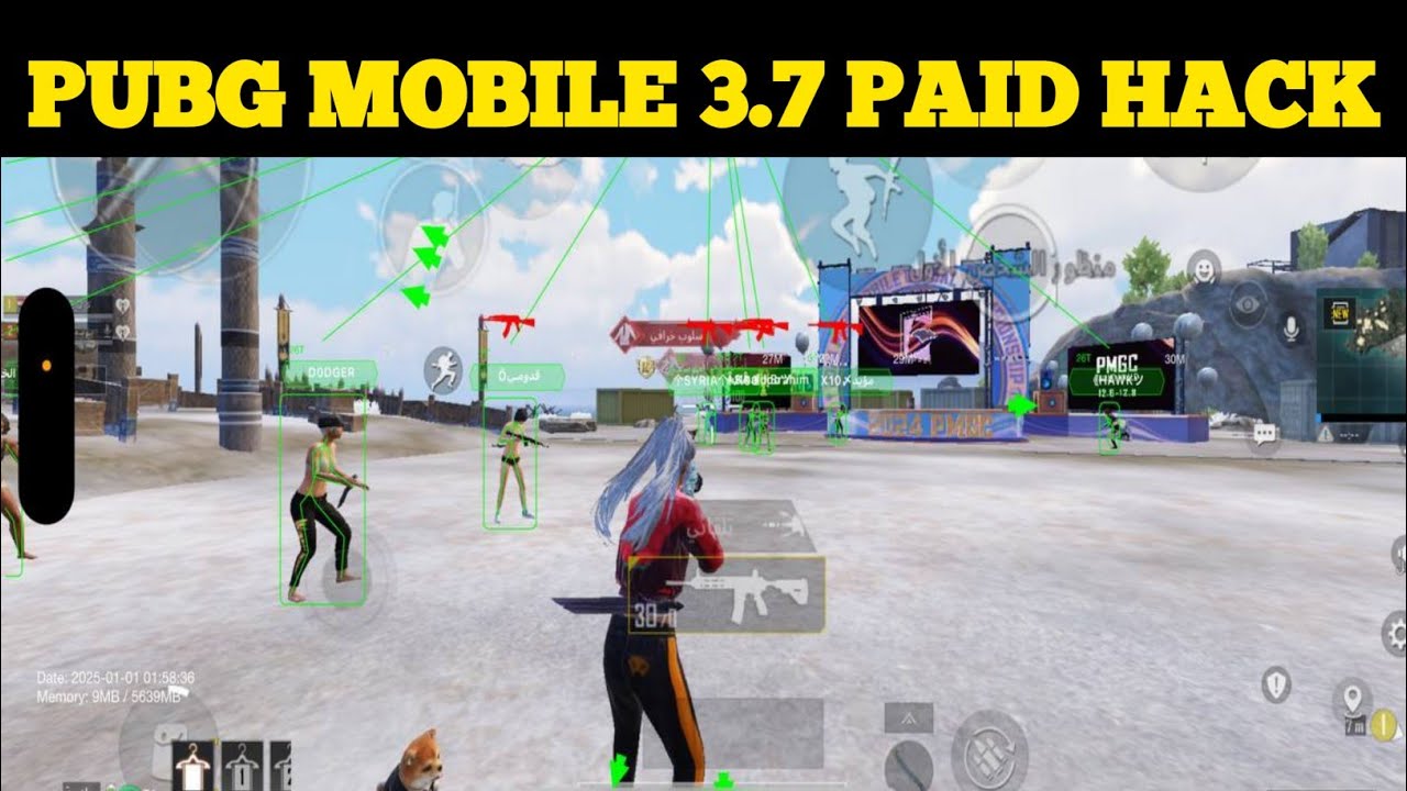 Pubg Mobile Hack 3.7 (New Version Esp Hack Mod) | Pubg Gl & Kr Hack ...