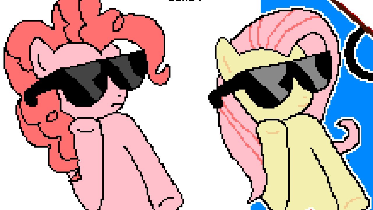 MLP Pixel Art Timelapse - YouTube