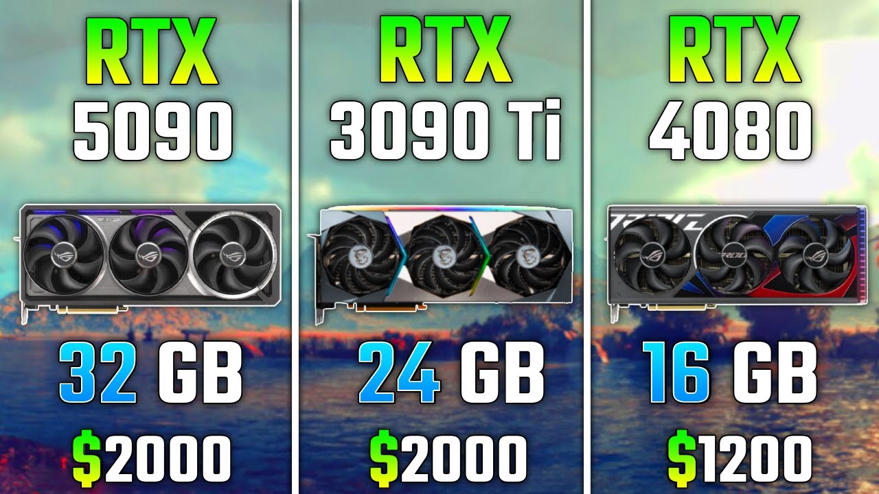 RTX 5090 vs RTX 3090 Ti vs RTX 4080 | Test in 7 Games - YouTube