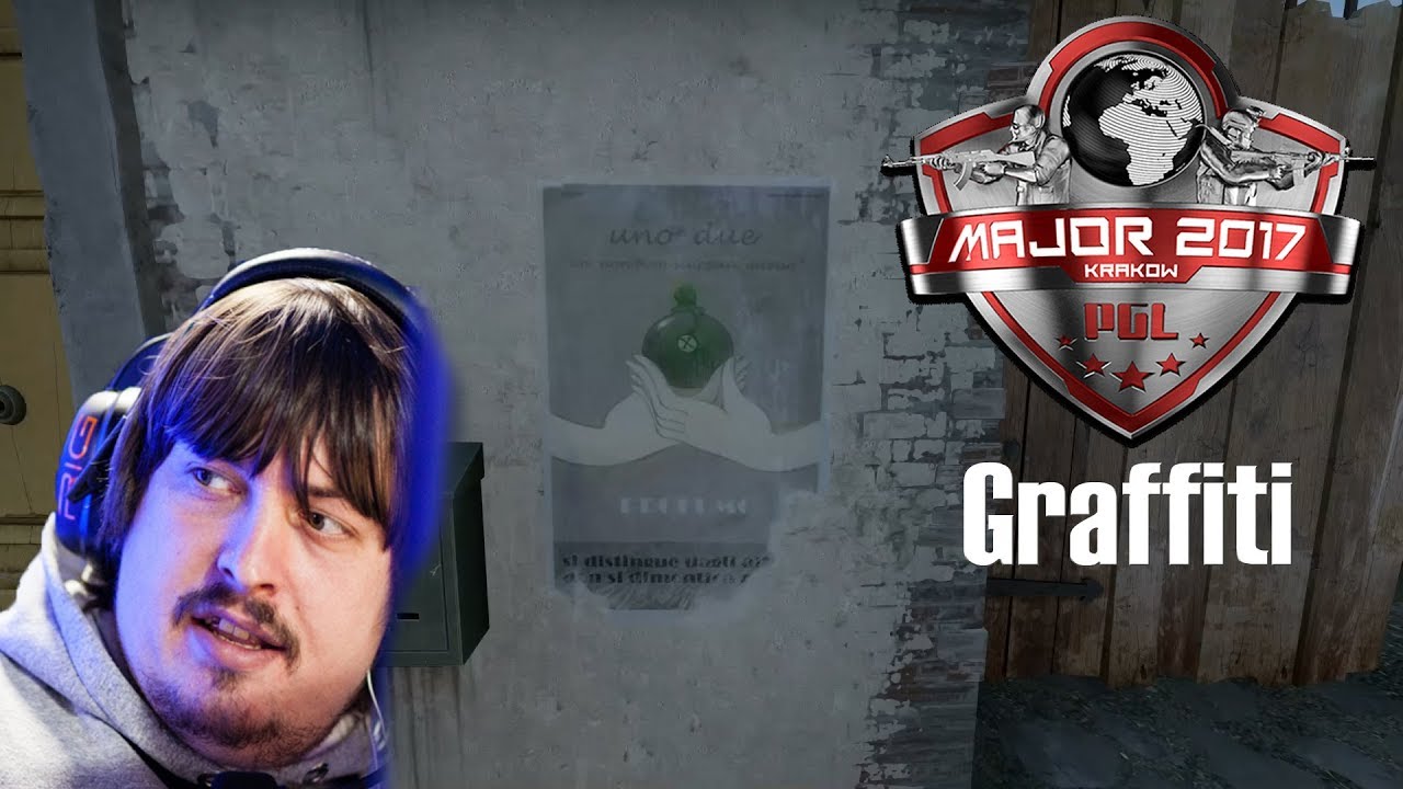 CS:GO | KRAKOW 2017 Major commemorative graffiti | Dosia X-GOD NADE ...