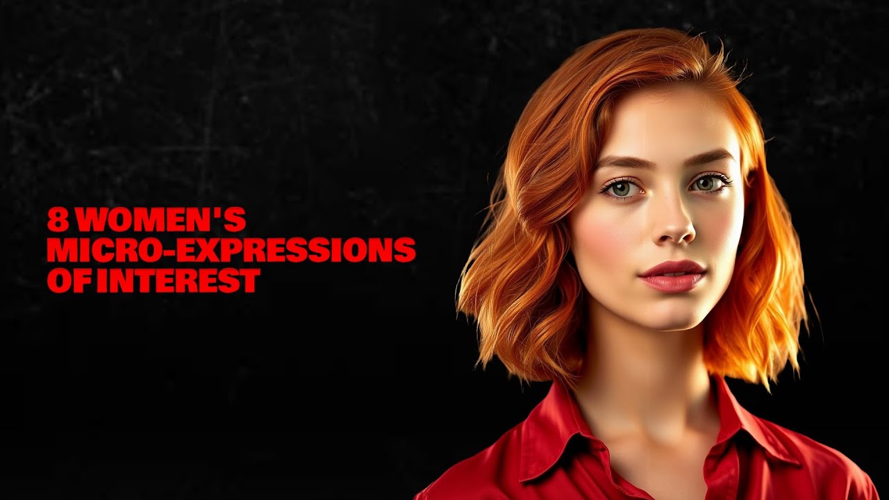 8 Micro expressions Women Use When They Like You - YouTube