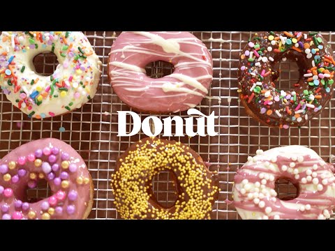 Donut Tarifi | Bitter, Beyaz ve Ruby Çikolatali 🍩