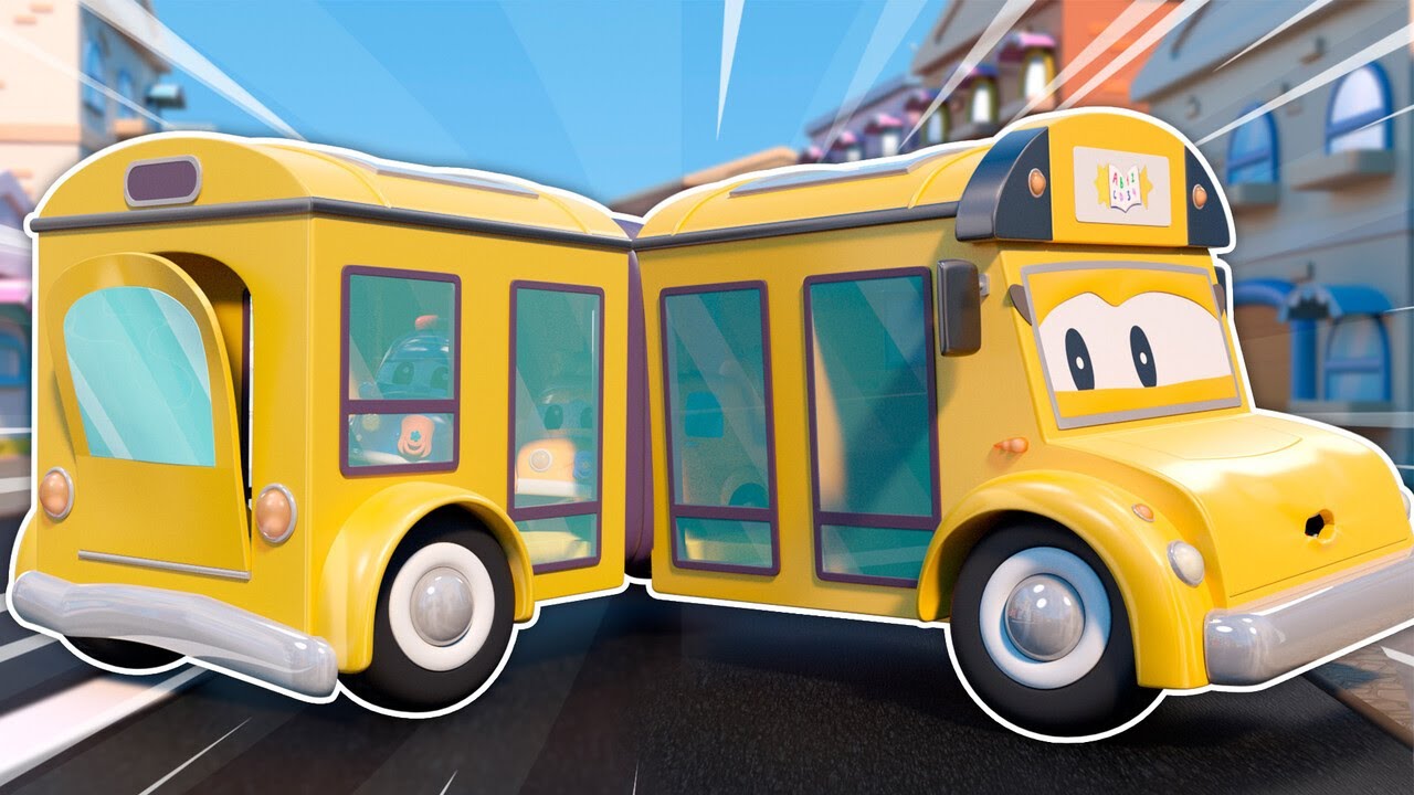 Bus Sekolah Menghancurkan Peron | Perbaikan mobil - YouTube