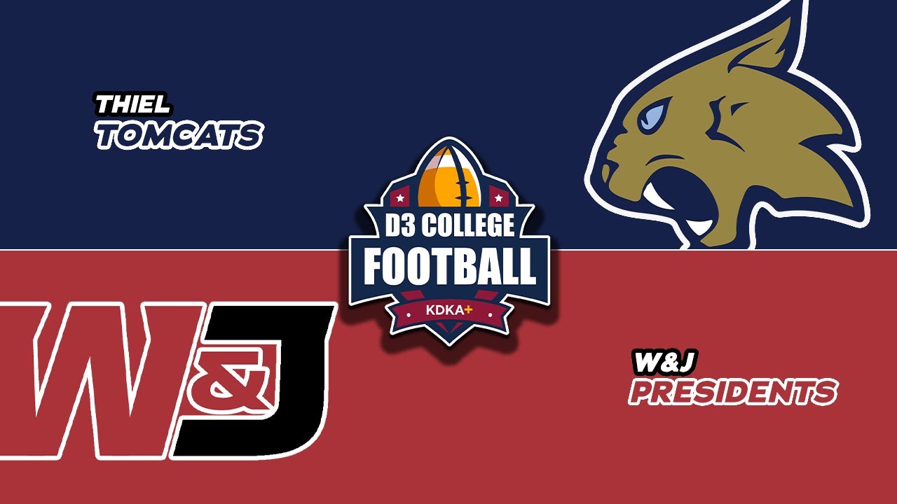 Thiel vs W&J | D3 College Football on KDKA+ - YouTube