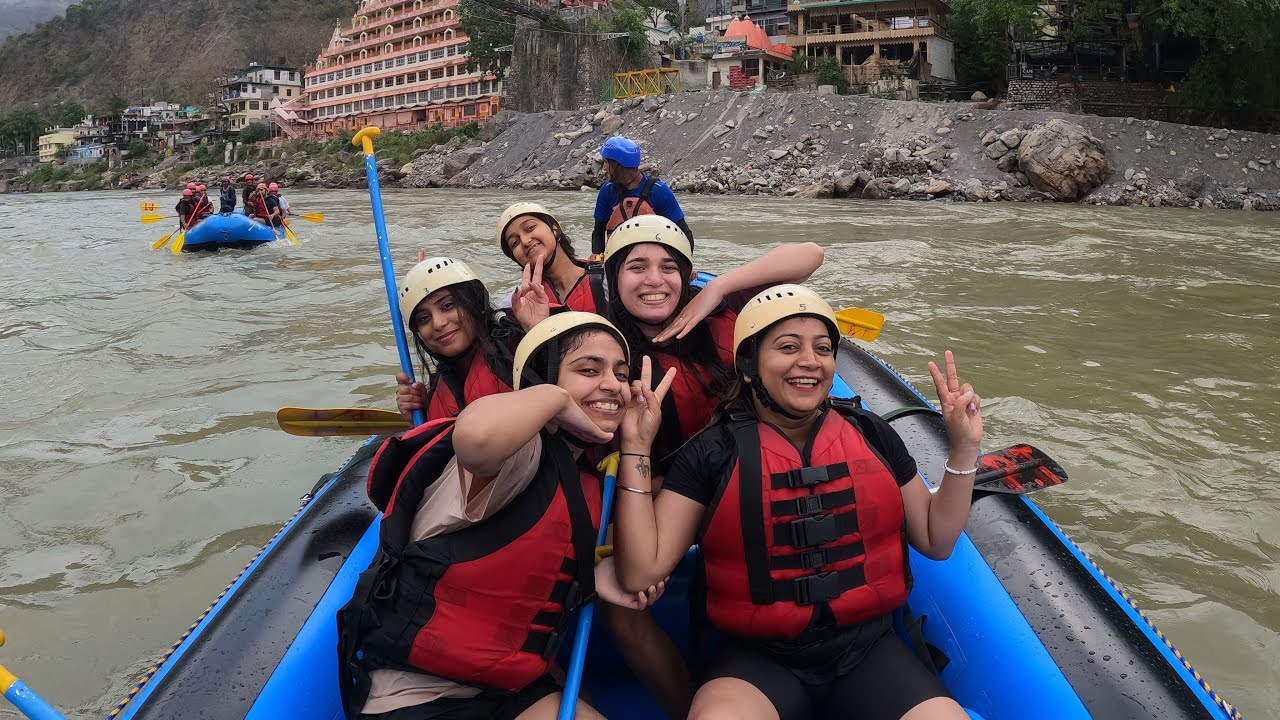 Double Trouble Rapid! Rafting Thrilling experience! Rishikesh ...
