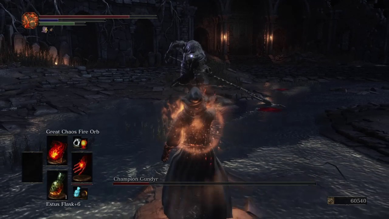 DS3 - Pyro Only No Shield - Champion Gundyr - YouTube