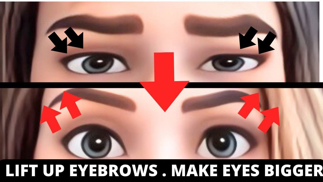 FACE YOGA FOR EYE BROWS ? FACE LIFTING EXERCISES FOR EYEBROWS | FIX ...