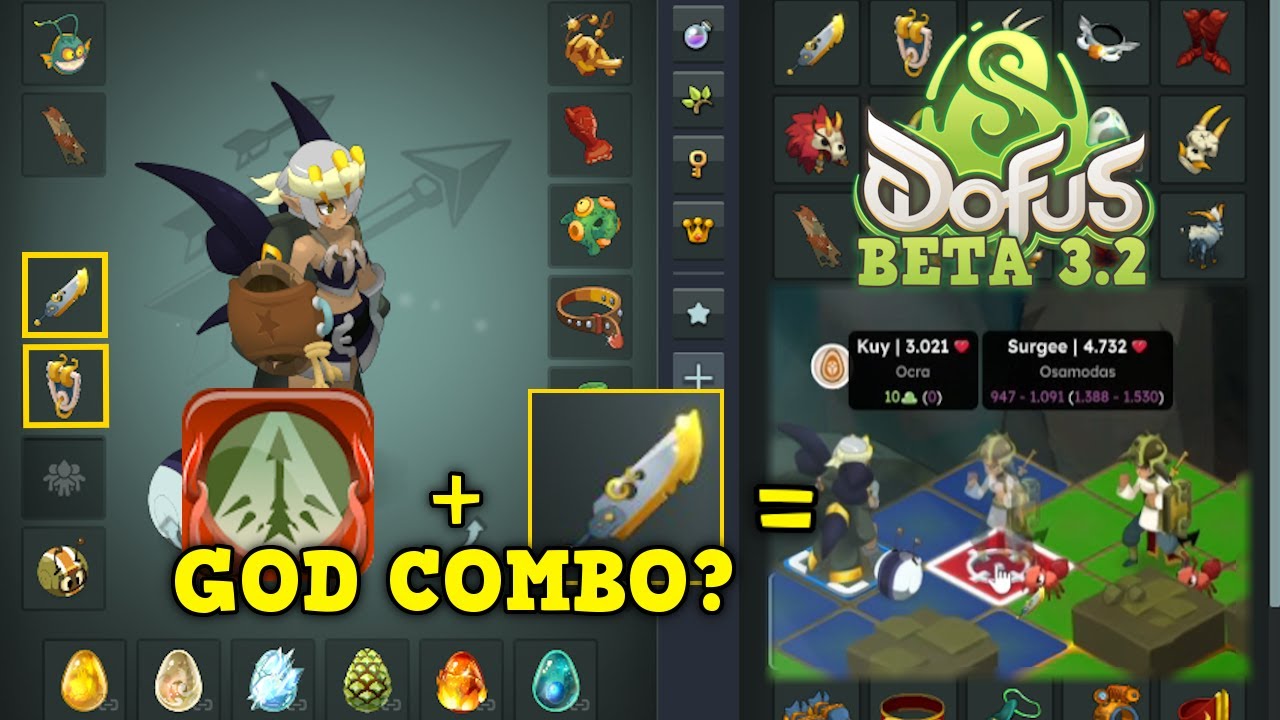 [DOFUS 3.2 BETA] NUEVA ARMA y ESCUDO.. ¿Para El NUEVO MEJOR Set MULTI CRÍTICOS? | Koliseos 1vs1 ...