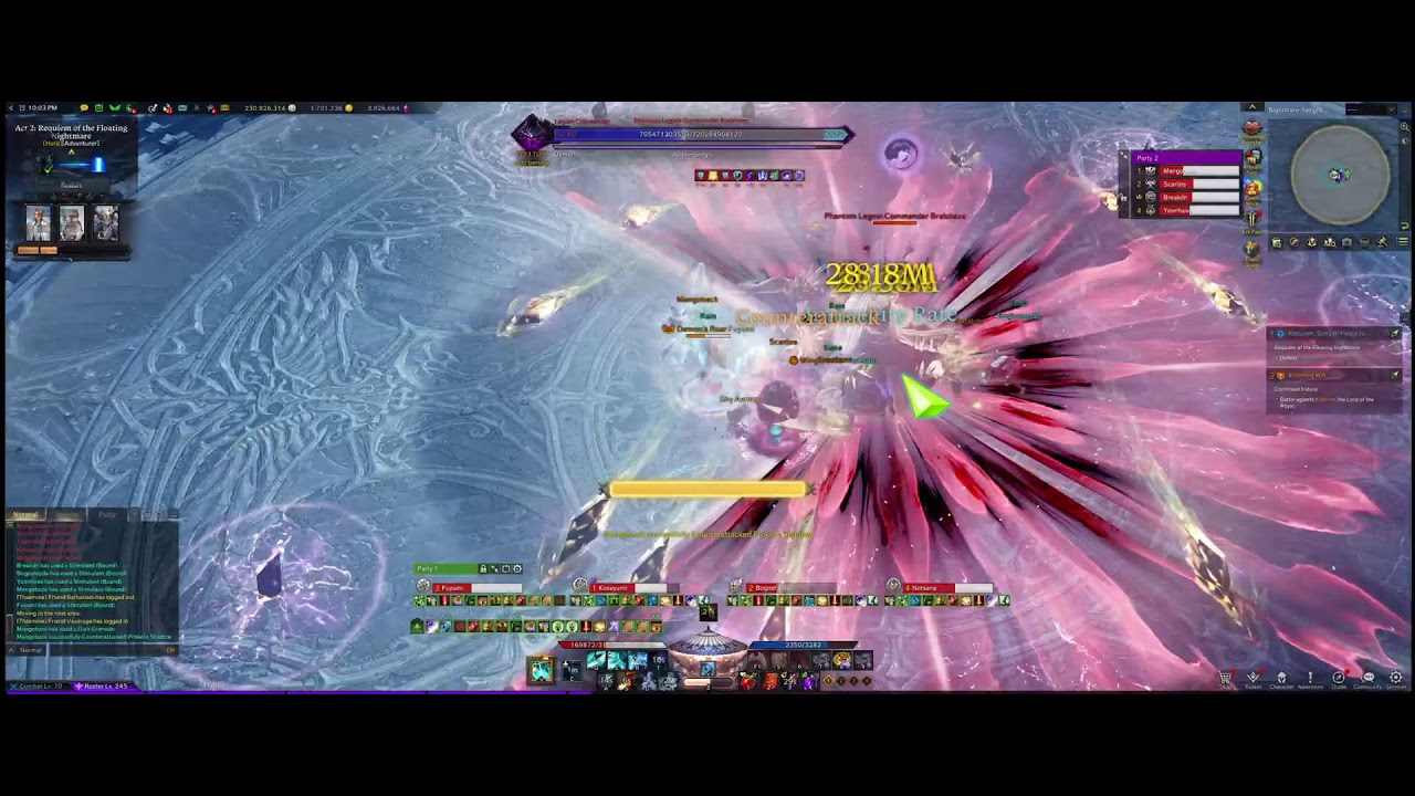Lost Ark Brel 2.0 Gate 2 Hard Mode | Aeromancer | NAW - YouTube