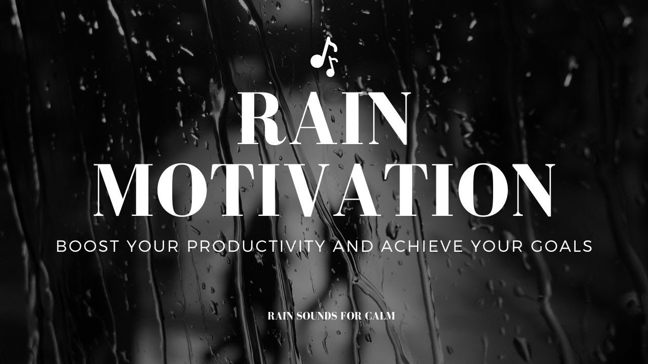 Boost Productivity by Tapping into the Power of Rain! - YouTube