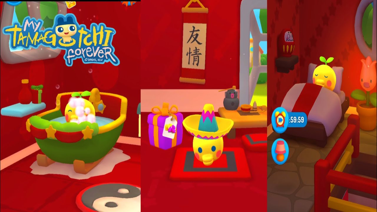 Tamagotchi house decoration - YouTube