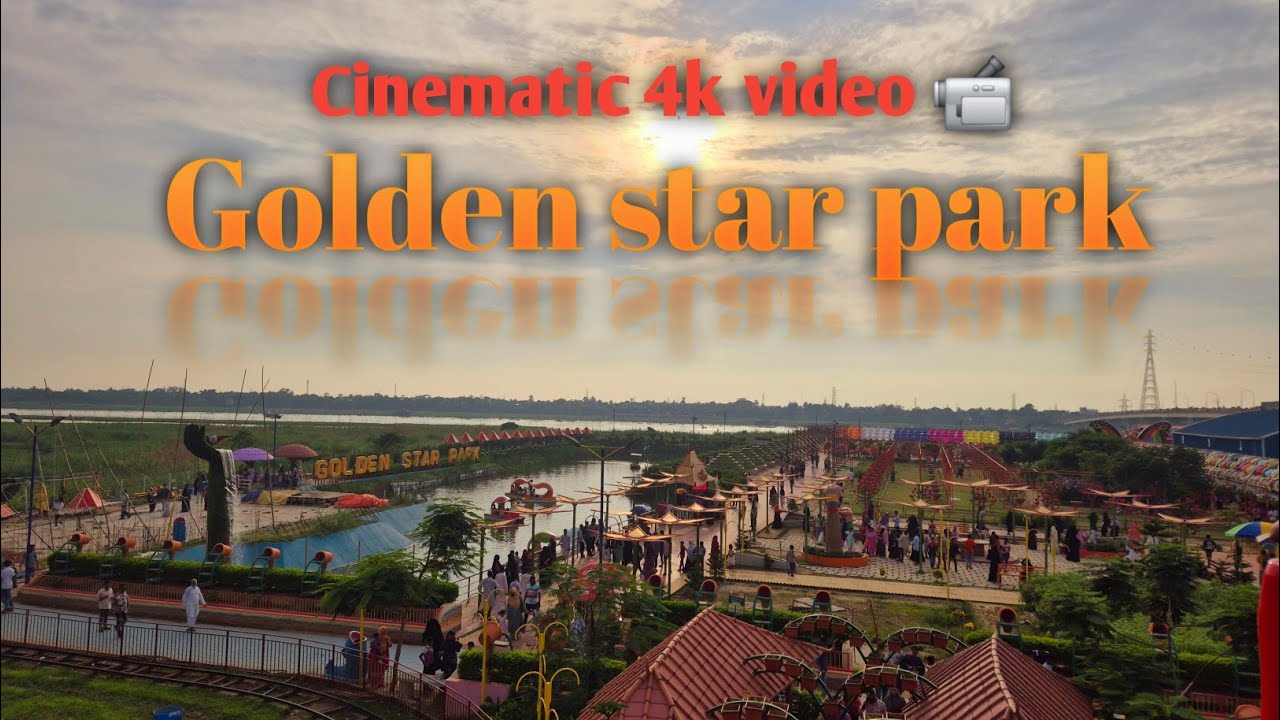 Golden Star Park Cinematic | শান্তির এক টুকরো স্বর্গ | 4K Aerial ...