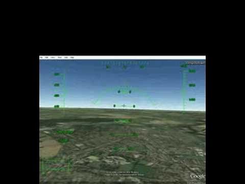 how to take off and land on google earth flight simulater - YouTube