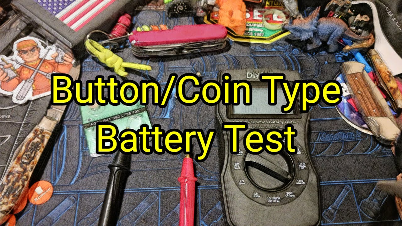 (1116) 🔦 Button / Coin Type Battery Test - YouTube