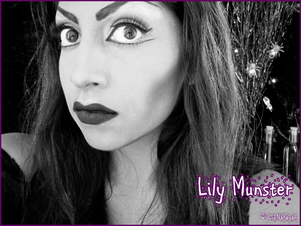 Lily Munster Makeup Tutorial | Saubhaya Makeup