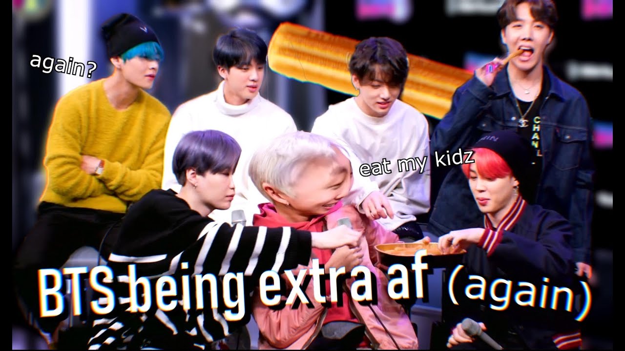 BTS being extra af (again) - YouTube