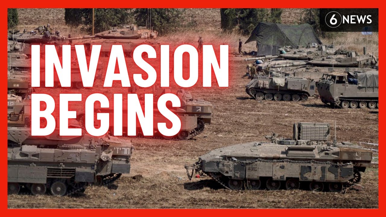 BREAKING: Israel begins ground invasion of Lebanon | 6 News - YouTube