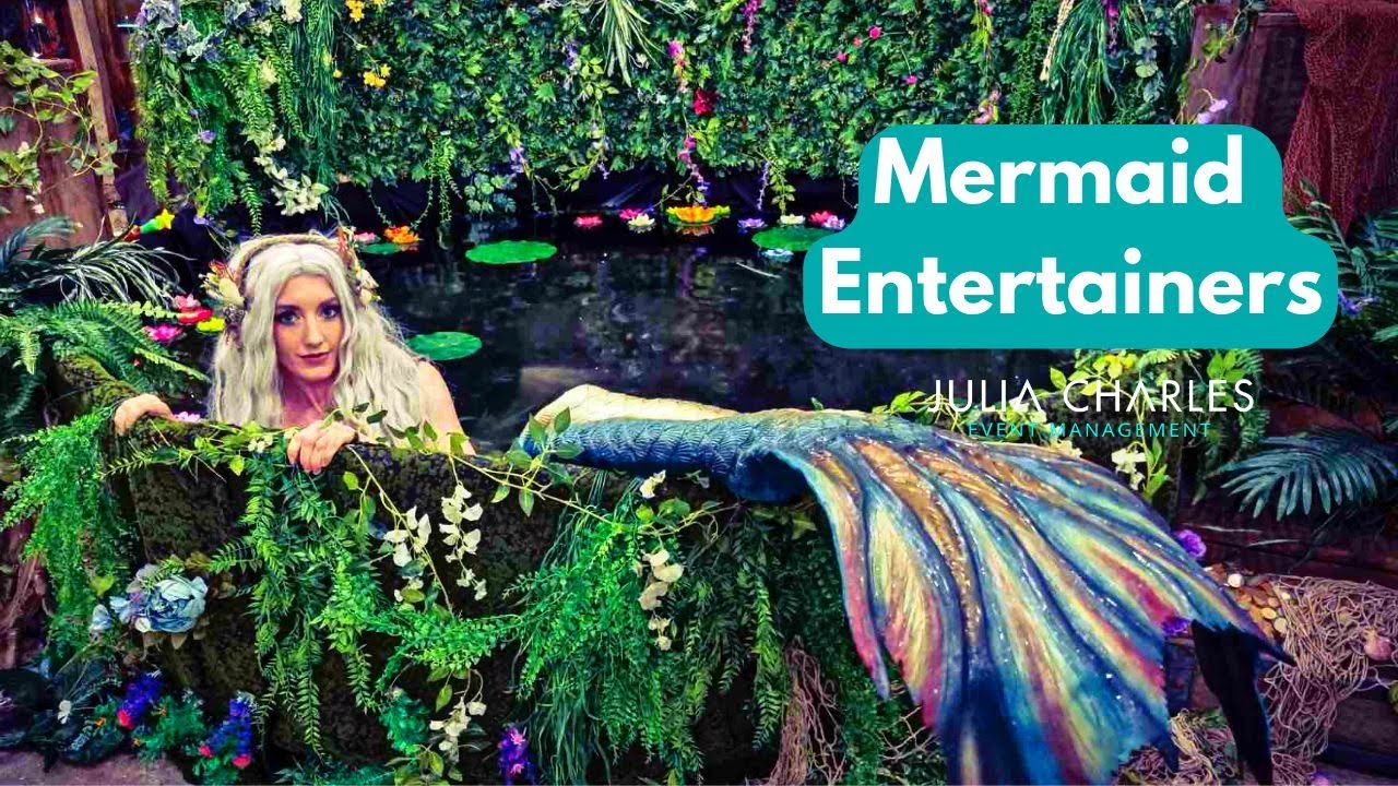 Mermaid Entertainers | Enchanting Mermaid Performers with real magical ...