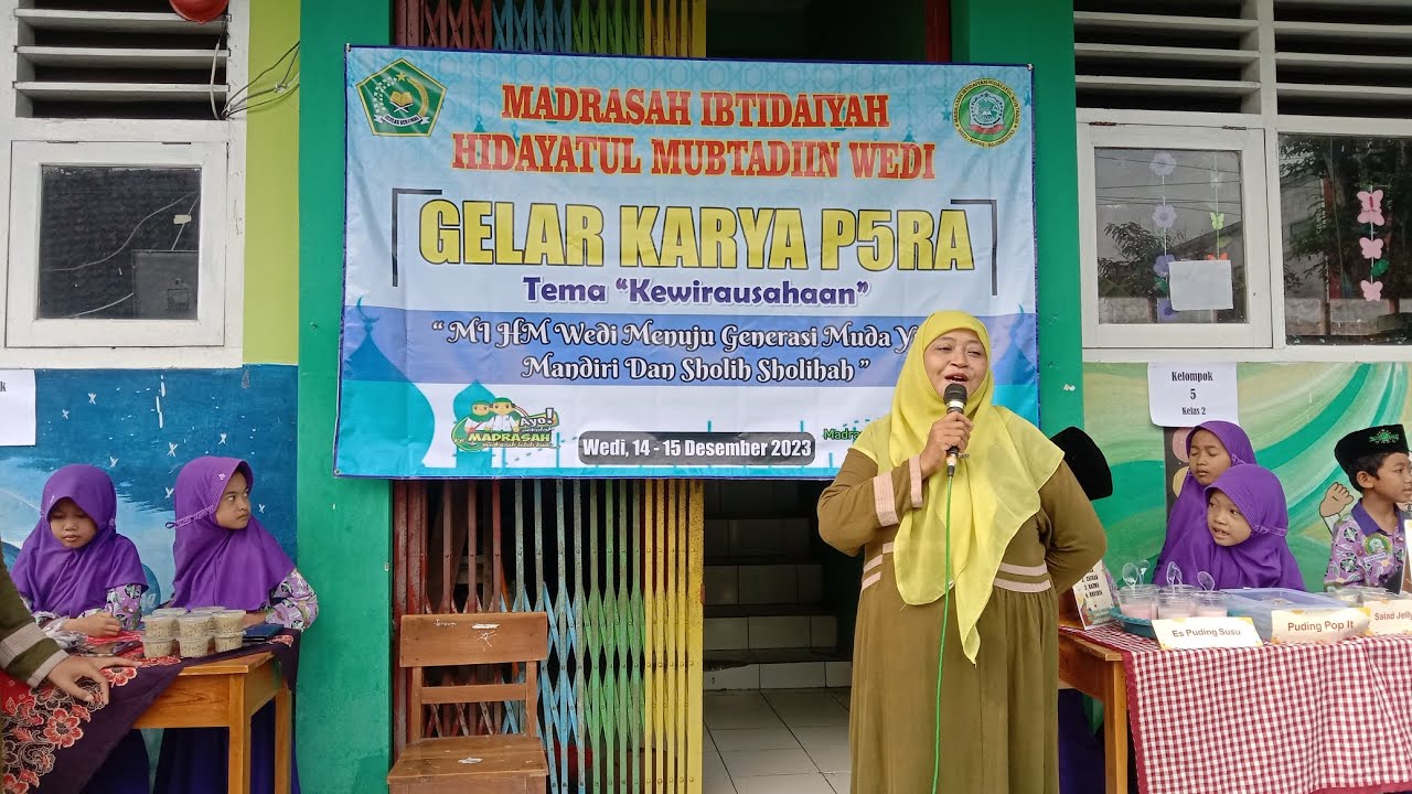 GELAR KARYA P5RA | Tema "KEWIRAUSAHAAN" | MI HIDAYATUL MUBTADIIN WEDI ...