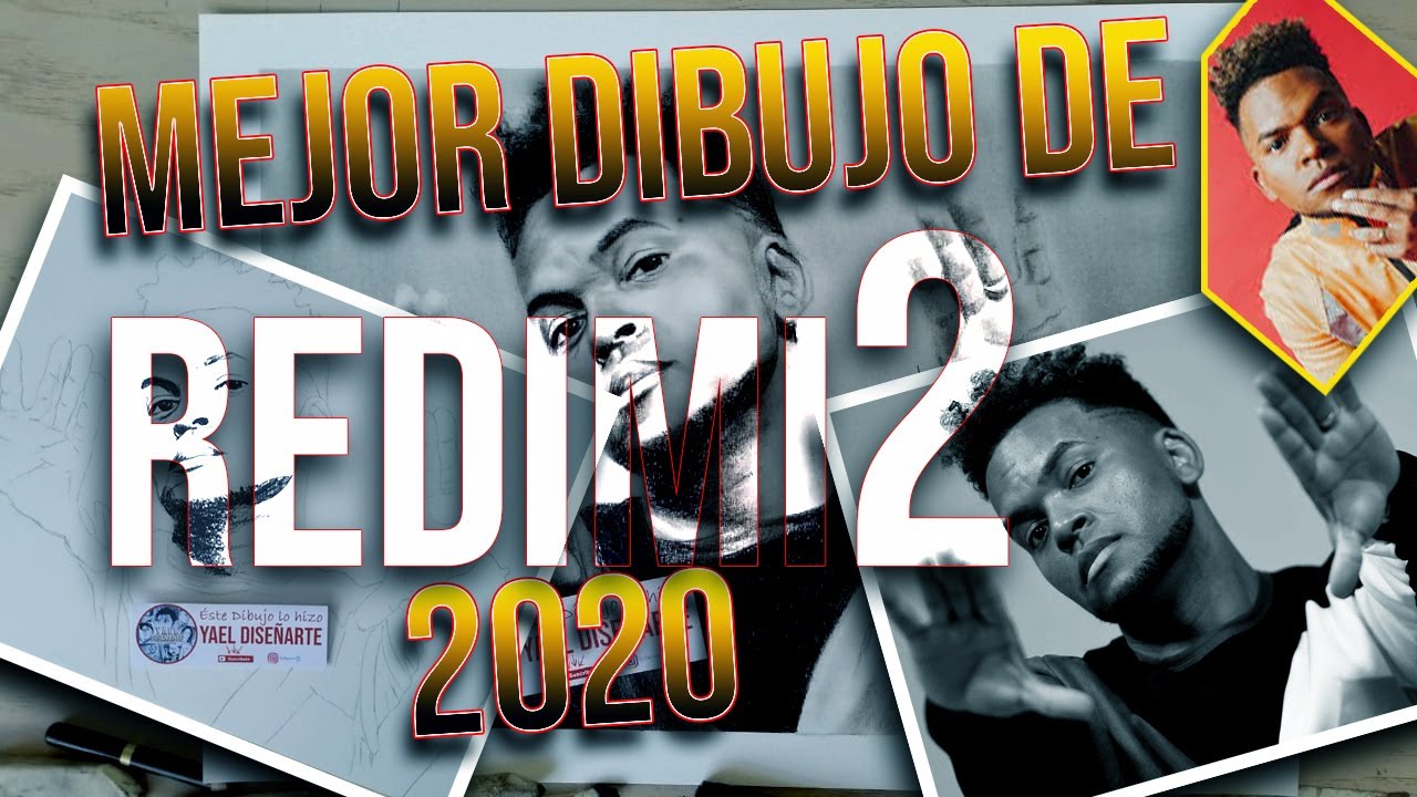 DIBUJANDO A Redimi2/ Como Dibujar a Redimi2/ Mejor Dibujo de Redimi2 ...