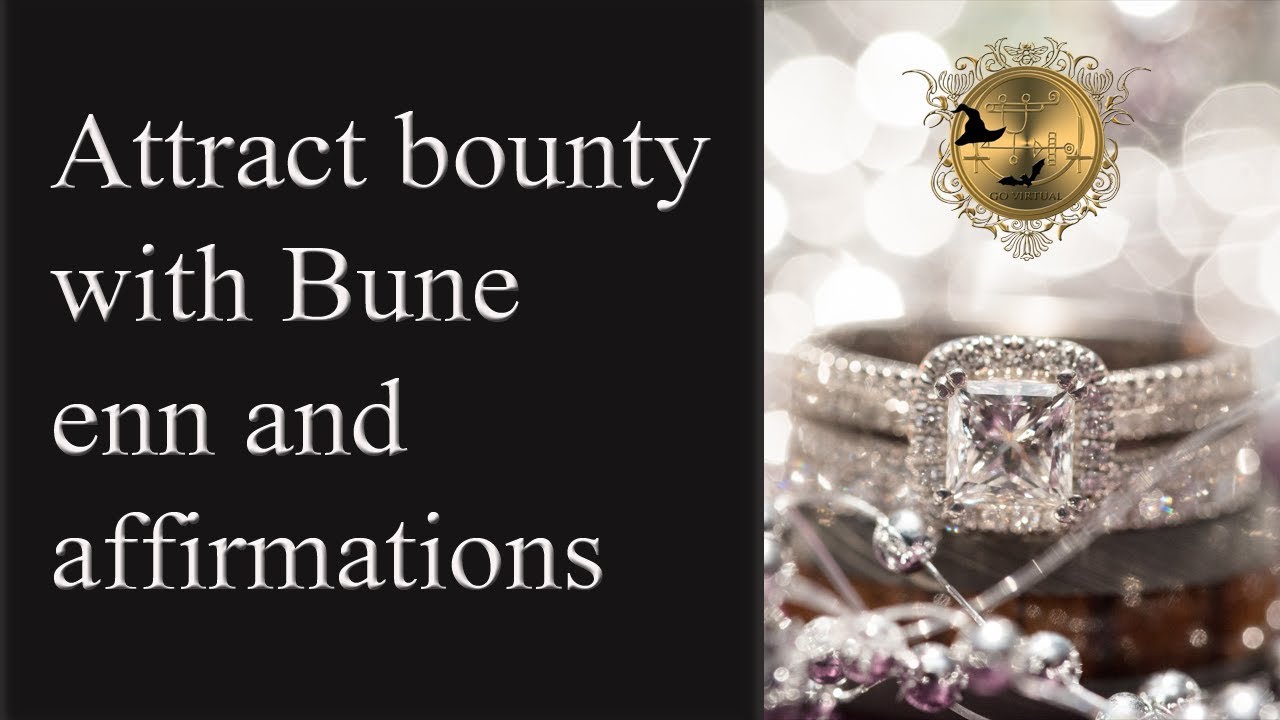 Meditation with count down. Affirmations for abundance with Bune enn ...