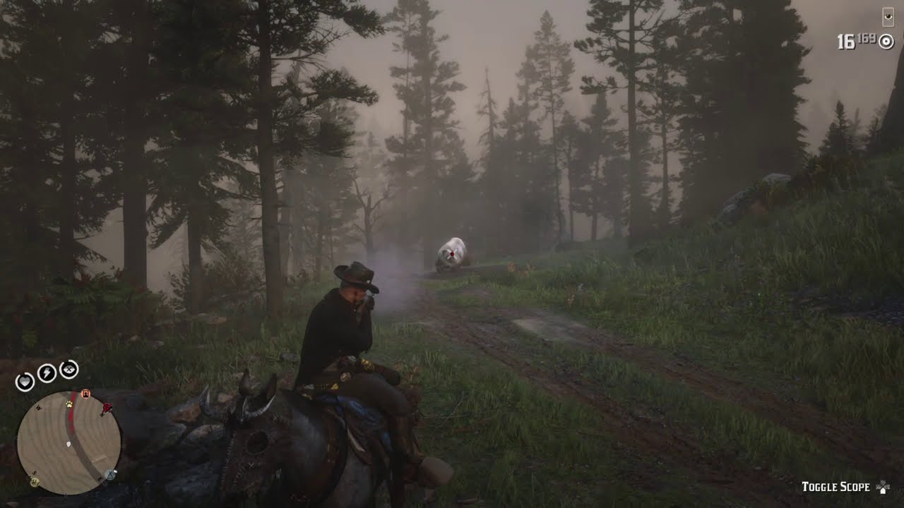 Red Dead Redemption 2 Legendary bear hunt - YouTube