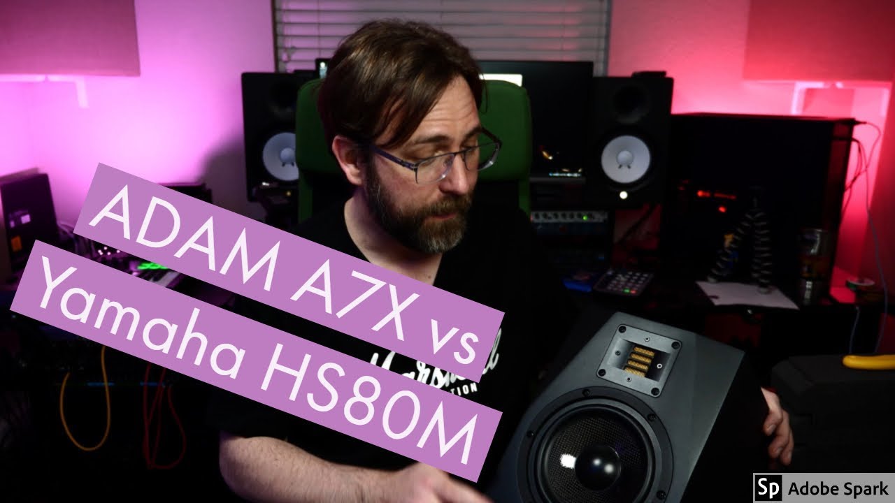 ADAM A7X Studio Monitor Unbox & Review - YouTube