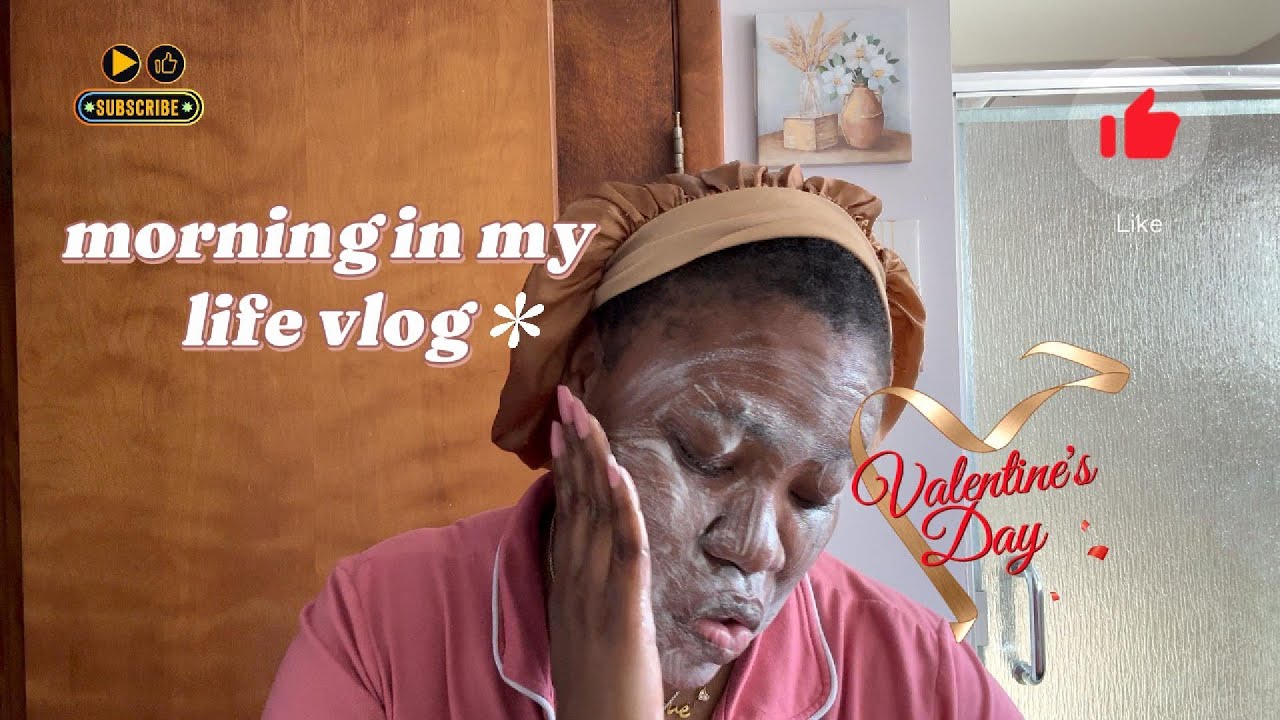 morning in my life vlog+ happy #valentinesday - YouTube