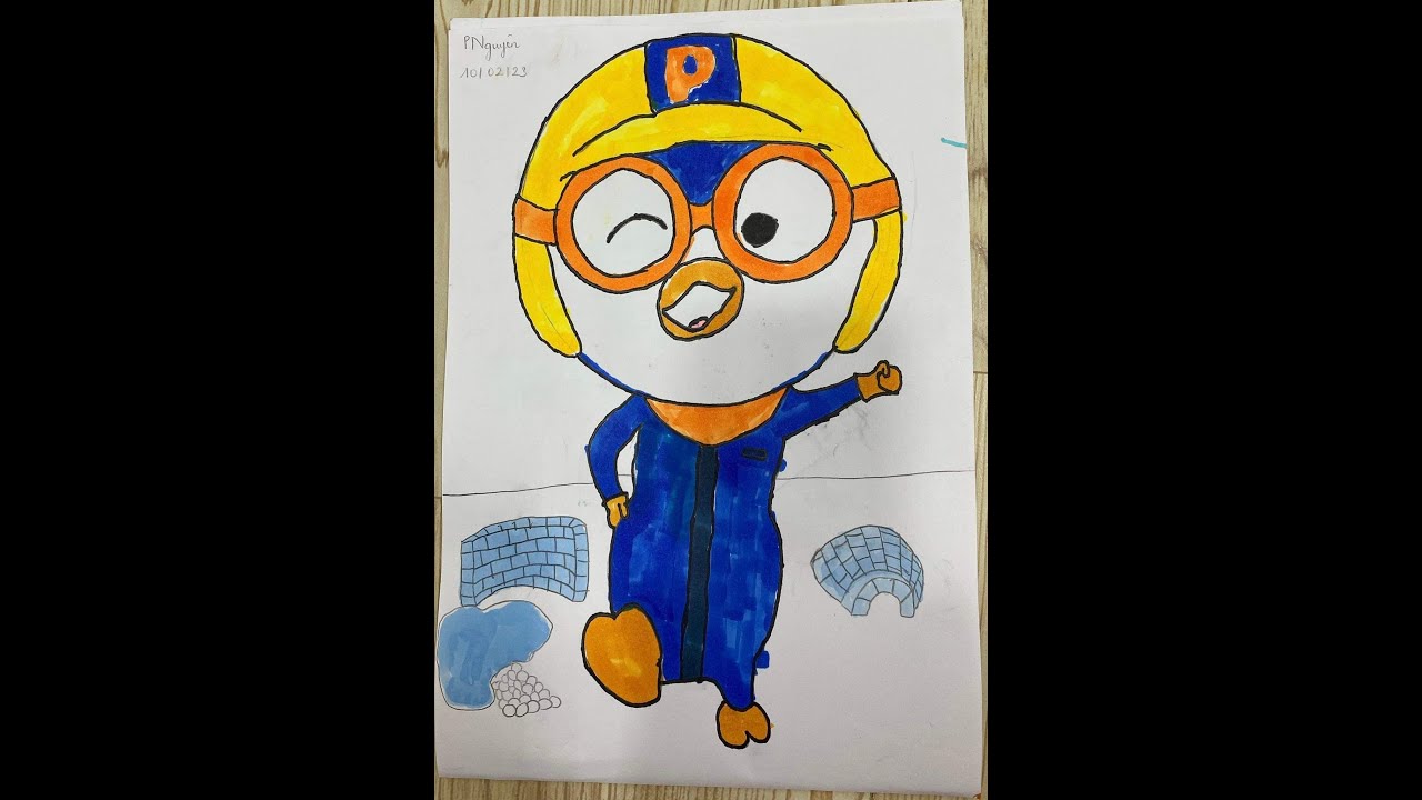 Doodle Art - Pororo - YouTube