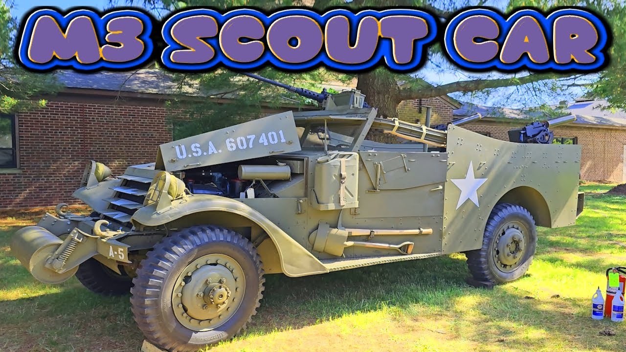 M3 Scout Car: The OG Ride for Recon - YouTube