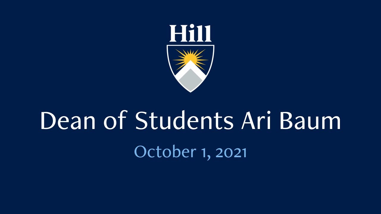 Chapel Talks | October 1, 2021 | Mr. Ari Baum - YouTube