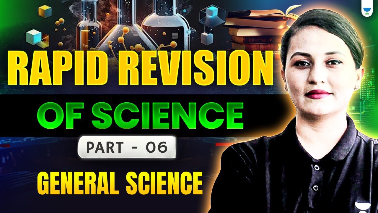 Rapid Revision of General Science | Part- 6 for SSC JE | Deepali Mishra ...