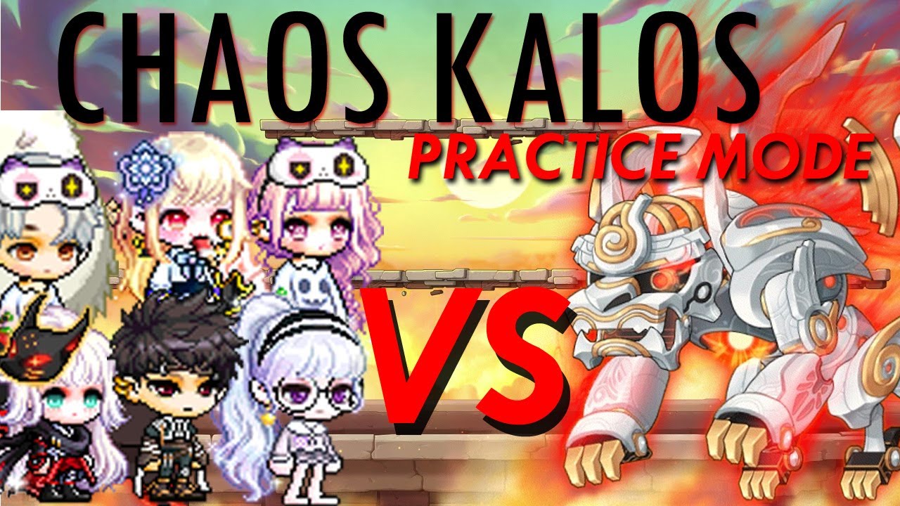 Maplestory Chaos Kalos Practice 3 Adele POV (No Clear) - YouTube