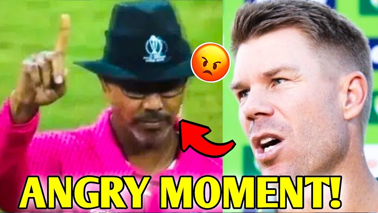 SHOCKING! David Warner ANGRY Statement on Umpires | David Warner World ...