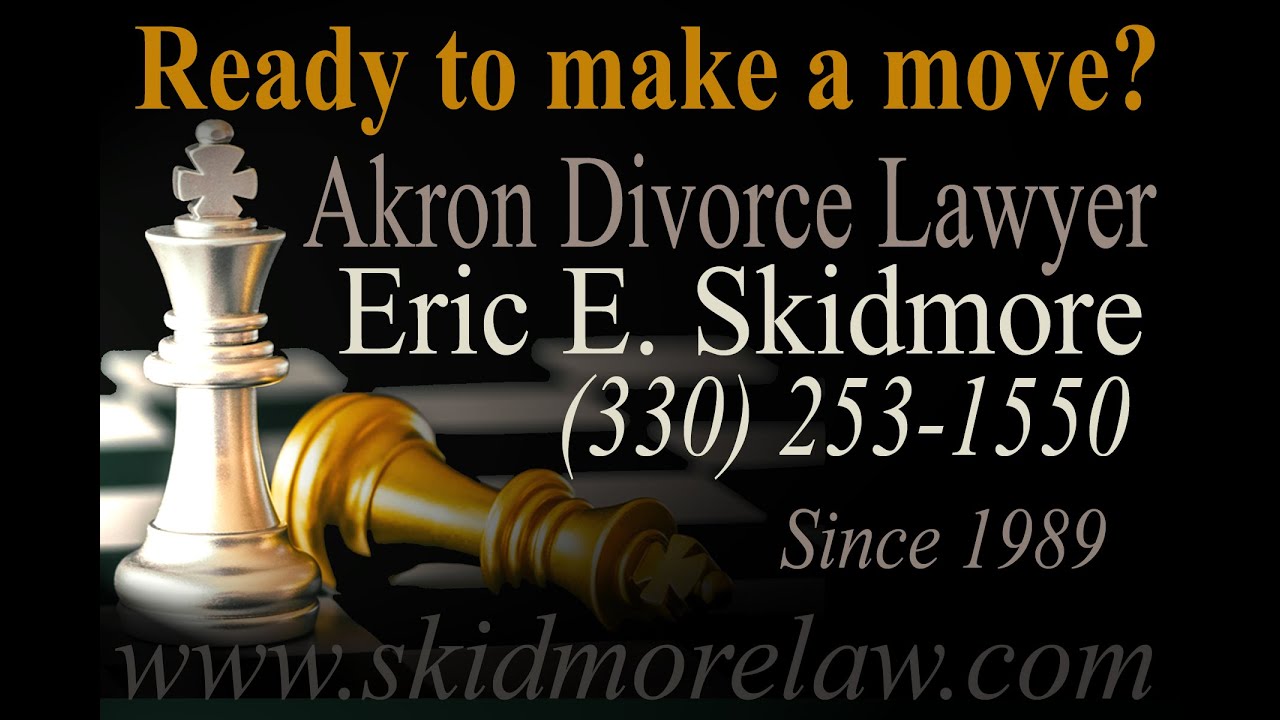 Akron Divorce Lawyer:Eric E. Skidmore - YouTube