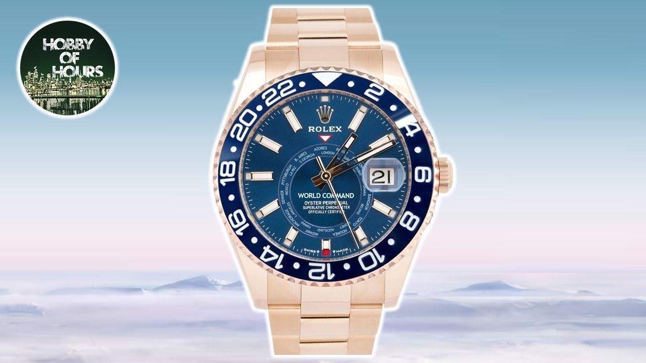 Rolex World Command - Annual Calendar World Timer - YouTube